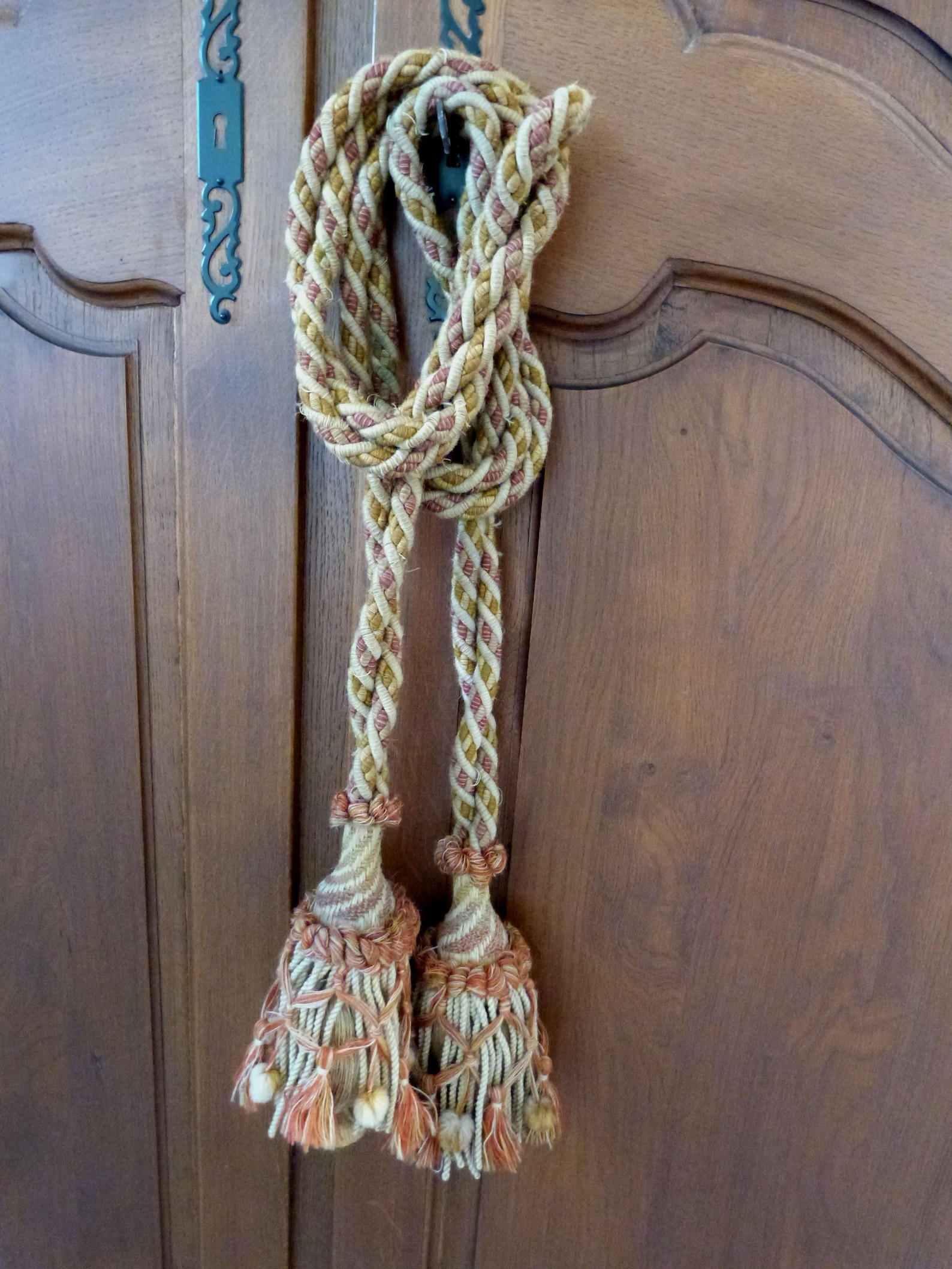 Antique French Curtain Tieback Tie Backs 1800s Tassel Holdback - Etsy