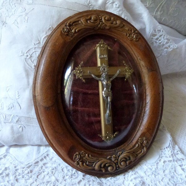 Antique Jesus Frame - Etsy