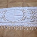 Antique French Handmade Richelieu Lace Shelf or Piano Runner - Etsy
