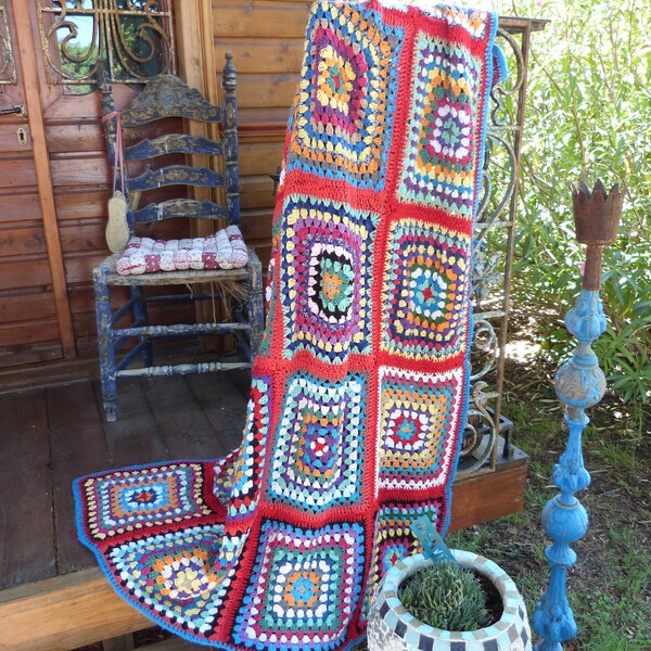 Afghan Bedspread - Etsy