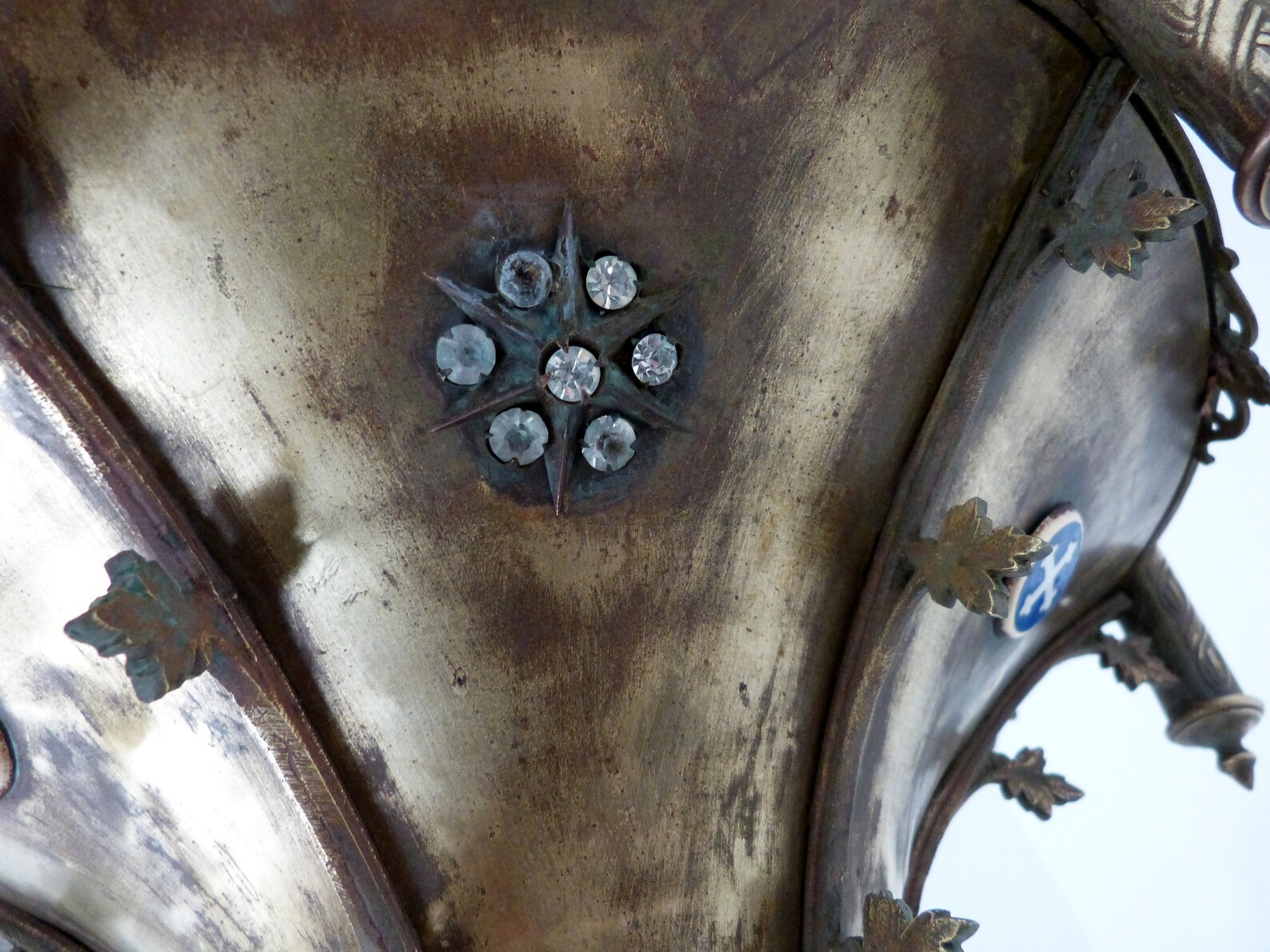 Antique French Bronze Thurible Church Icon Lamp Candle Holder - Etsy