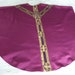 1900s Purple Clergy Vestment Dress Priest Cope Robe Chasuble W IHS ...