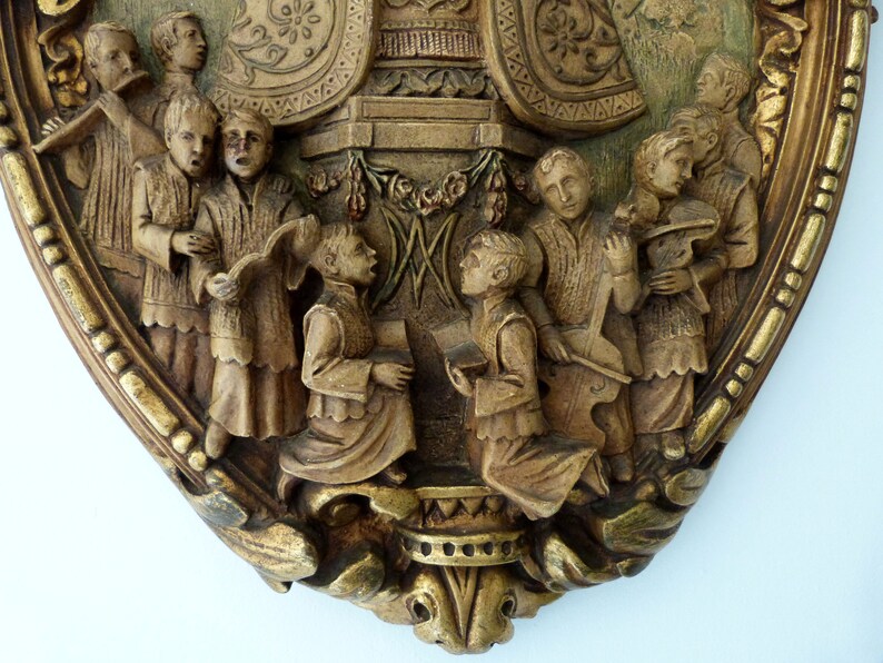 LARGE Antique French Religious Frame Black Madonna of - Etsy