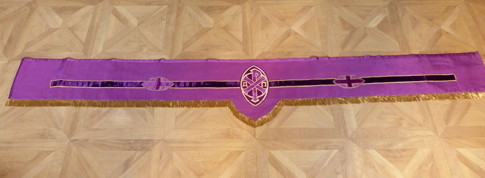 1800s Altar Frontal Antependium Cloth Antique French Religious Church ...