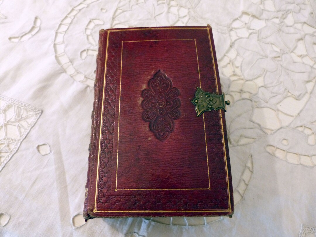 Antique French 1818s Religious Devotion Manual Prayer Book Missel W ...