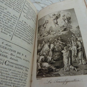 Antique French 1818s Religious Devotion Manual Prayer Book Missel W ...