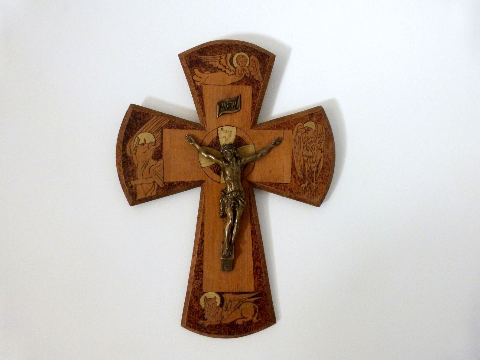 Antique French 1900s Religious Pirografia Pyrography Wooden | Etsy