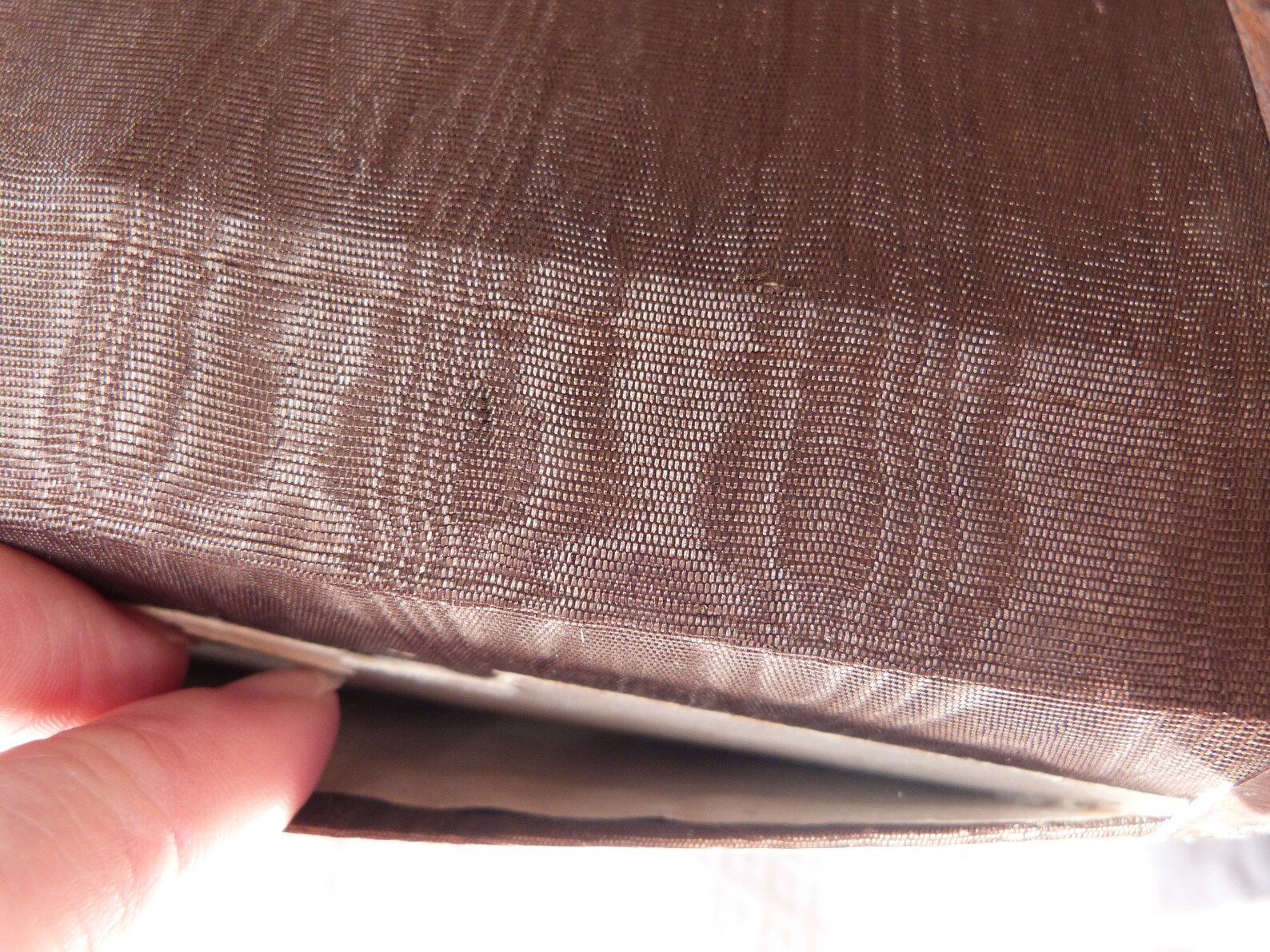 Antique French Tooled Leather Book Cover Folder 1900s Brown - Etsy