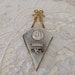 Antique French Marble Rosary Wall Hanger Frame W Holy Spirit Dove of ...