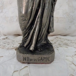 Madonna and Child Jesus Christ Statue Heavy Pewter Antique French ...