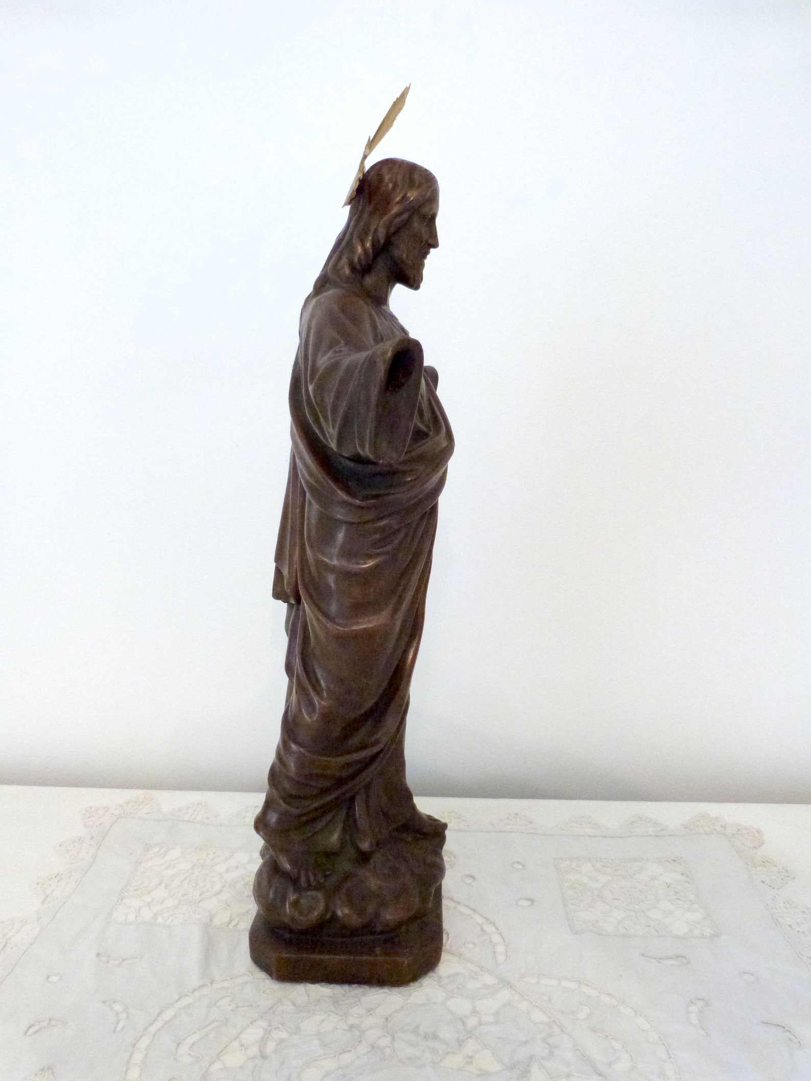 TALL Antique French Religious Statue Jesus Christ the Redeemer - Etsy