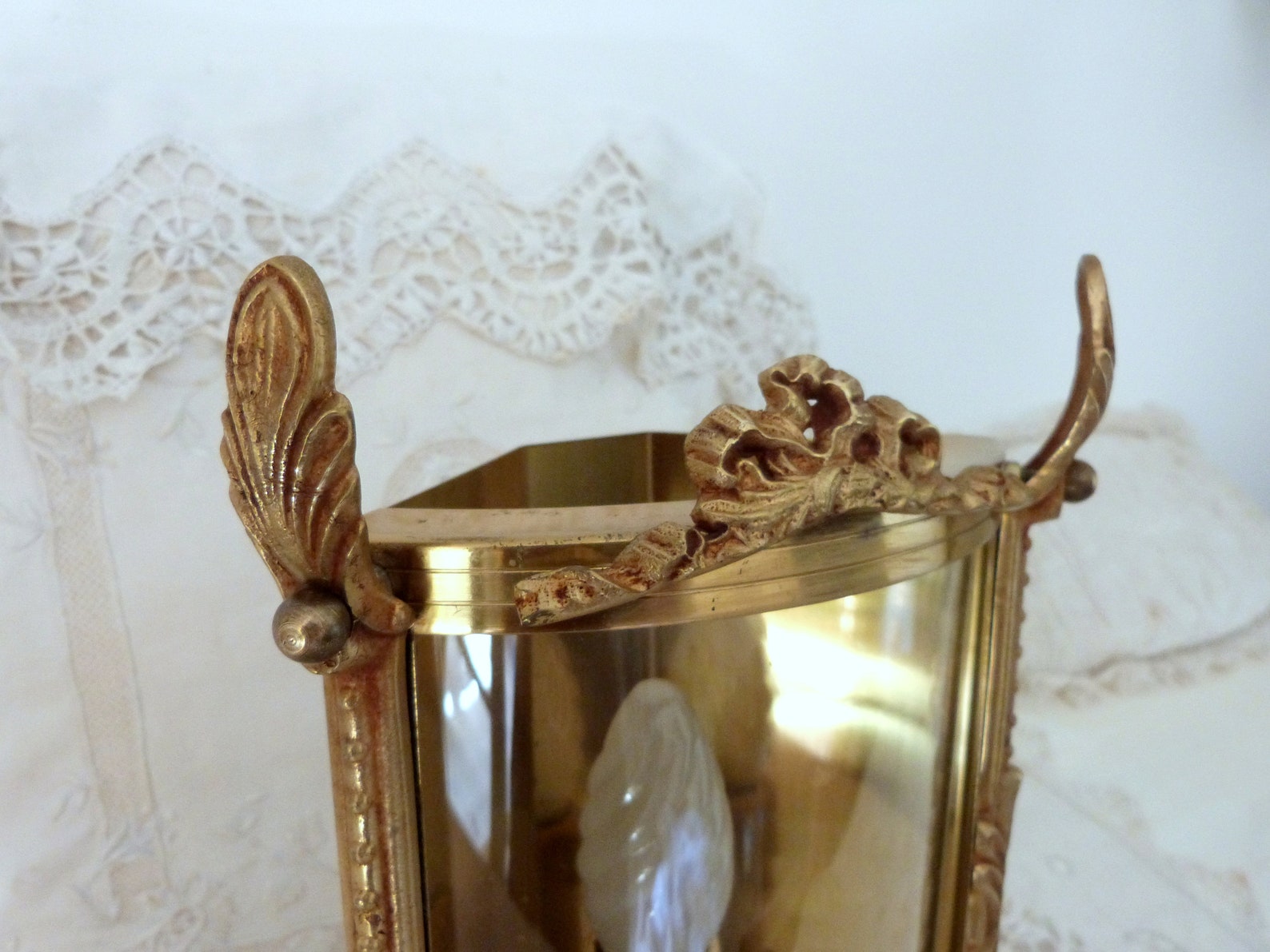 Vintage French Corner Wall Lantern Lighting Fixture Wallsconce - Etsy