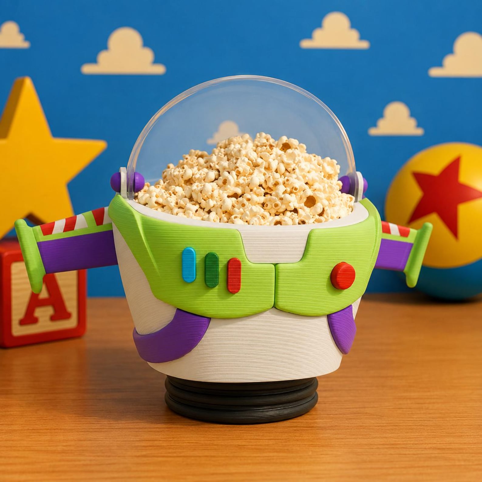 Buzz Lightyear Popcorn Bucket - Etsy