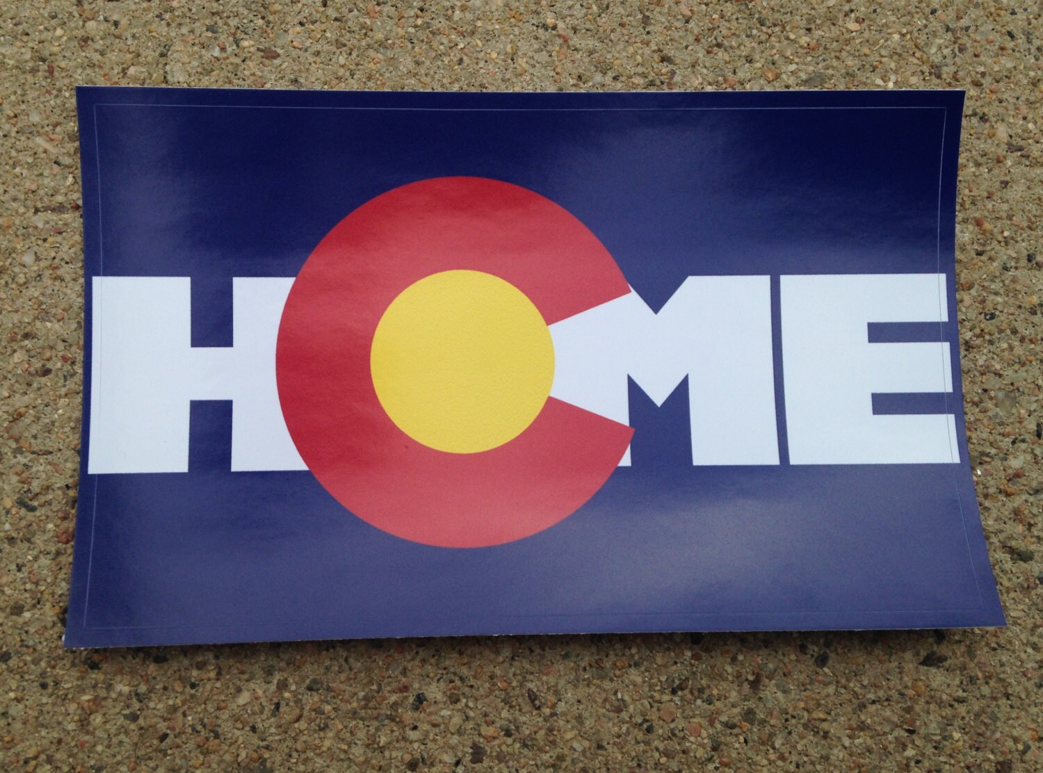 Set of 2 Colorado Flag Home Bumper Stickers - Come Home Native ...