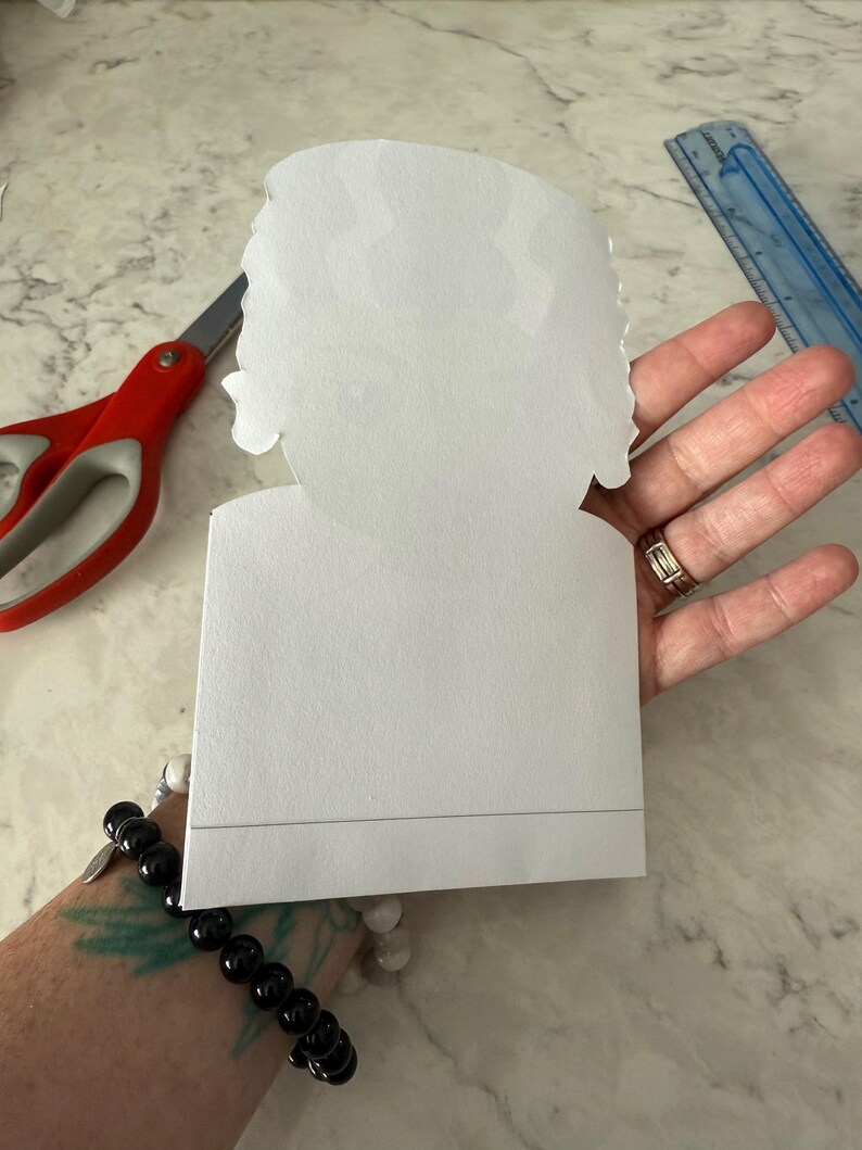 Bride of Frankenstein Gift Card Holder, Printable Halloween Craft ...