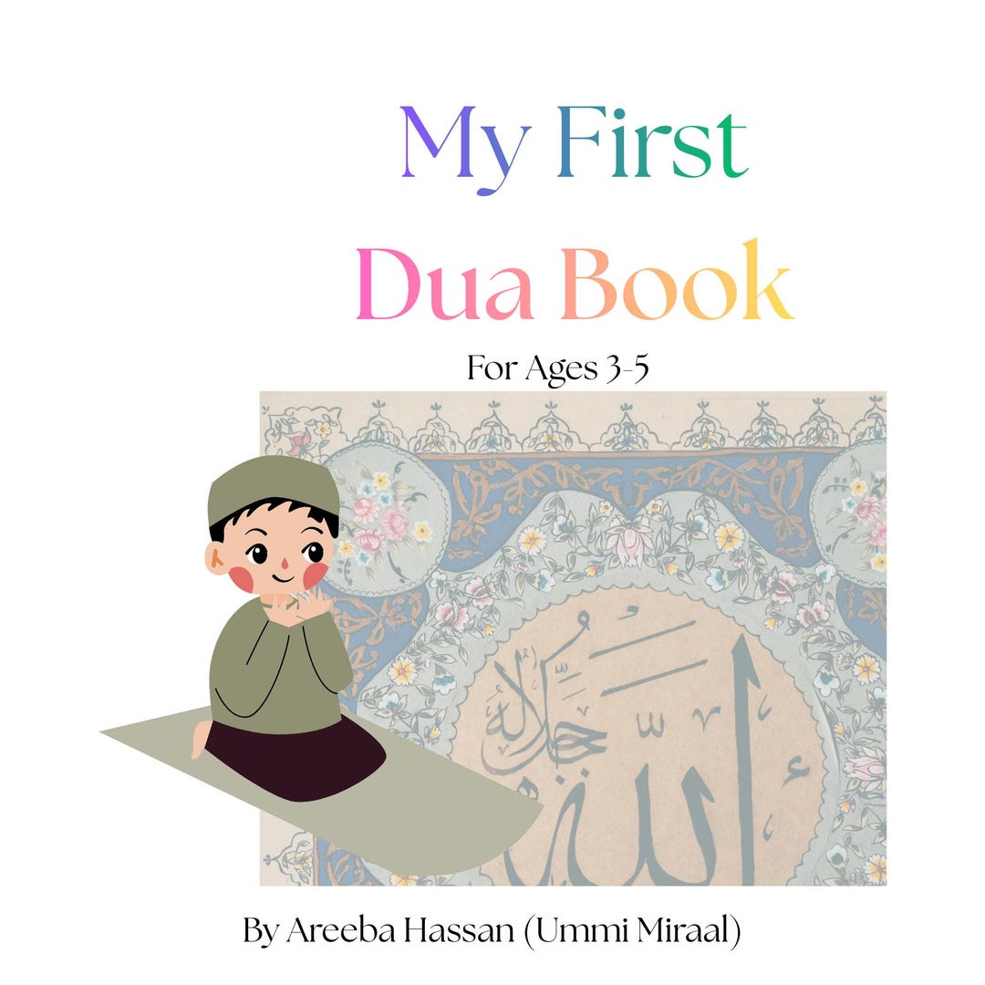 My First Duas | Islamic Dua Book for Toddlers (ages 3–5) | Muslim Kids ...