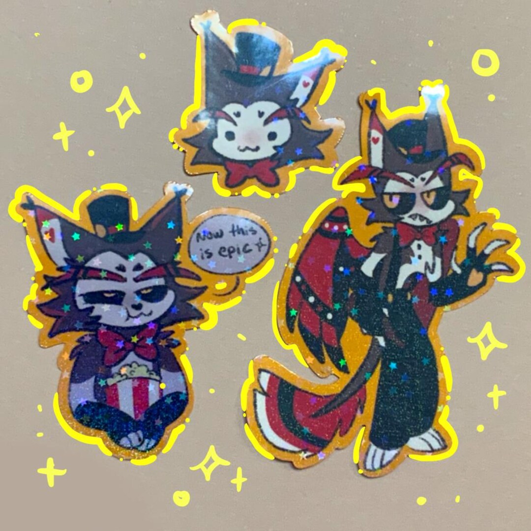 Husk Hazbin Hotel Sticker Set - Etsy.de