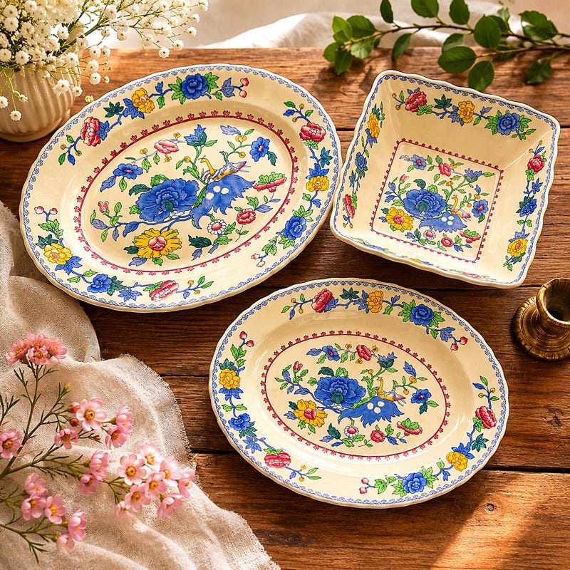 Masons of England Plates - Etsy