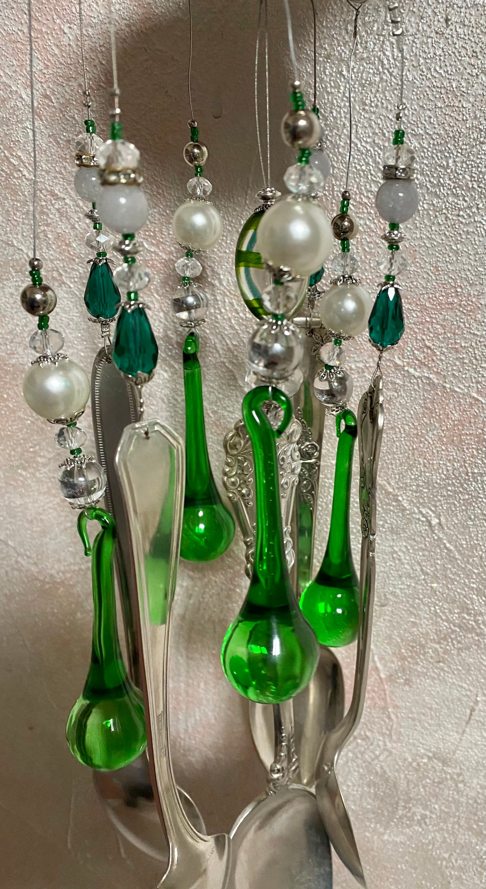 Upcycled VTG Silverware Silver Spoons Jewellery Wind Chimes - Etsy