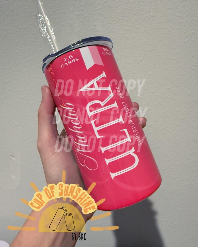 Pink Ultra Can-style Sippy Cup - Etsy