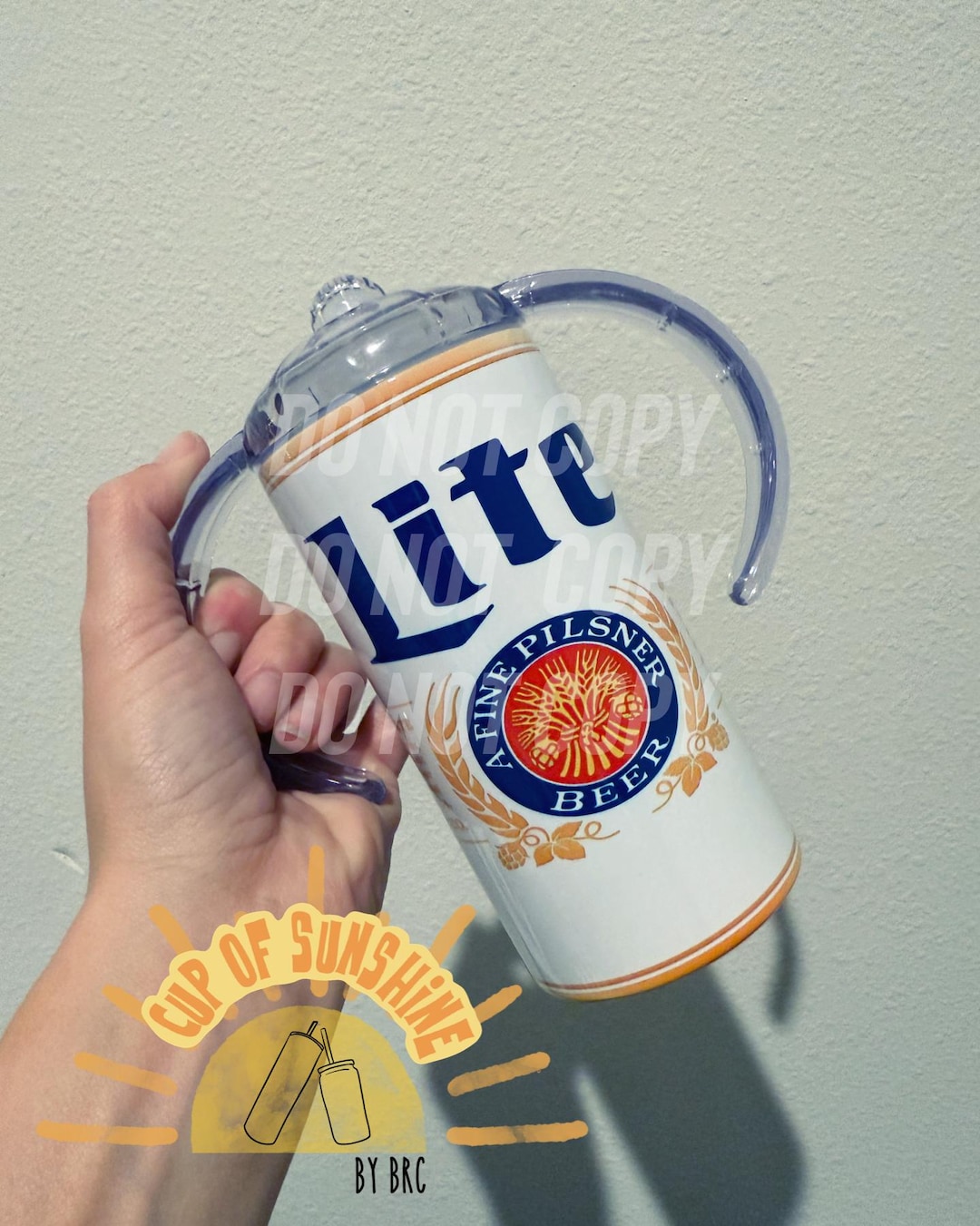 Miller Lite Can-style Sippy Cup - Etsy