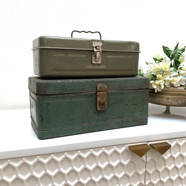 Metal Tool Box - Etsy