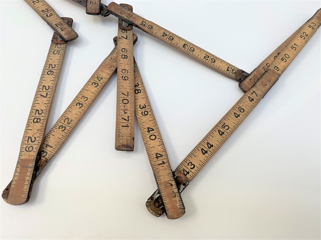 Vintage Folding Ruler 72 or 6 Feet Accordion Ruler - Etsy
