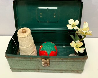 Rusty Metal Box - Etsy