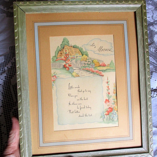 Framed Poem - Etsy