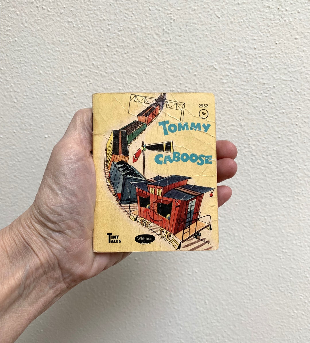 Tommy Caboose TINY TALES, 1950 Little Book by Whitman Publishing ...
