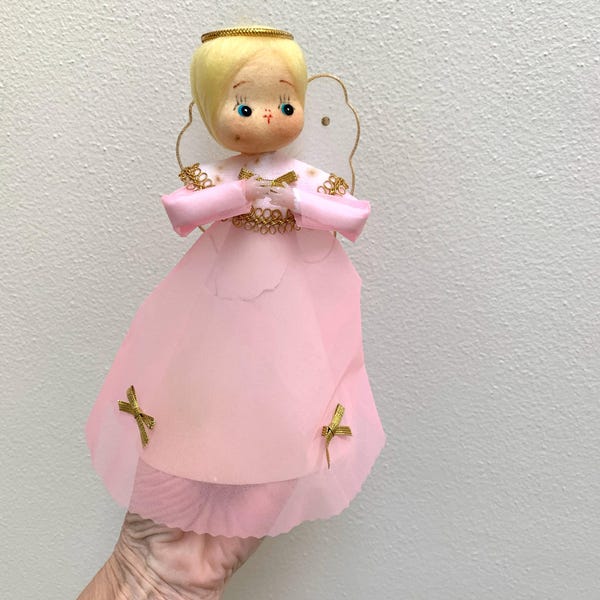 Vintage Angel Tree Topper - Etsy