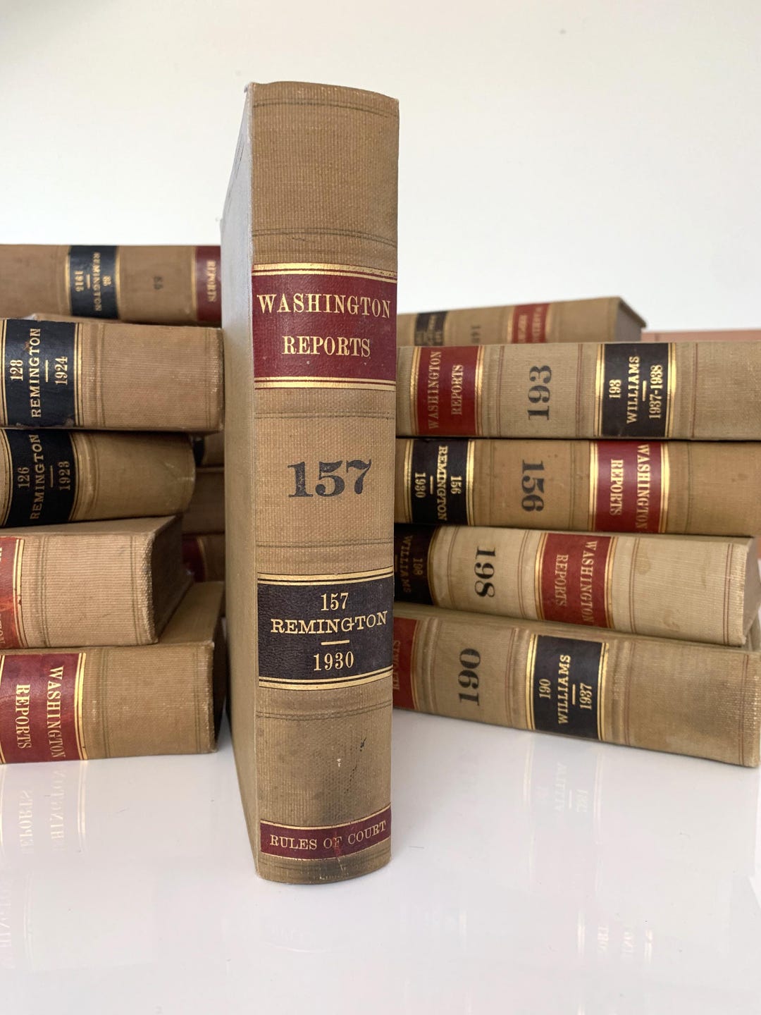 Vintage Law Books, Your Choice, 1930s Washington LAW Reports, Old ...