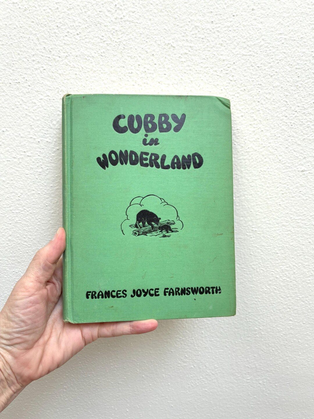 Children's Book, Cubby in Wonderland by Frances Joyce Farnsworth 1938 ...