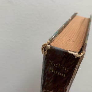 Vintage ROBIN HOOD Book, Hardback 1955 Merry Adventures of Robin Hood ...