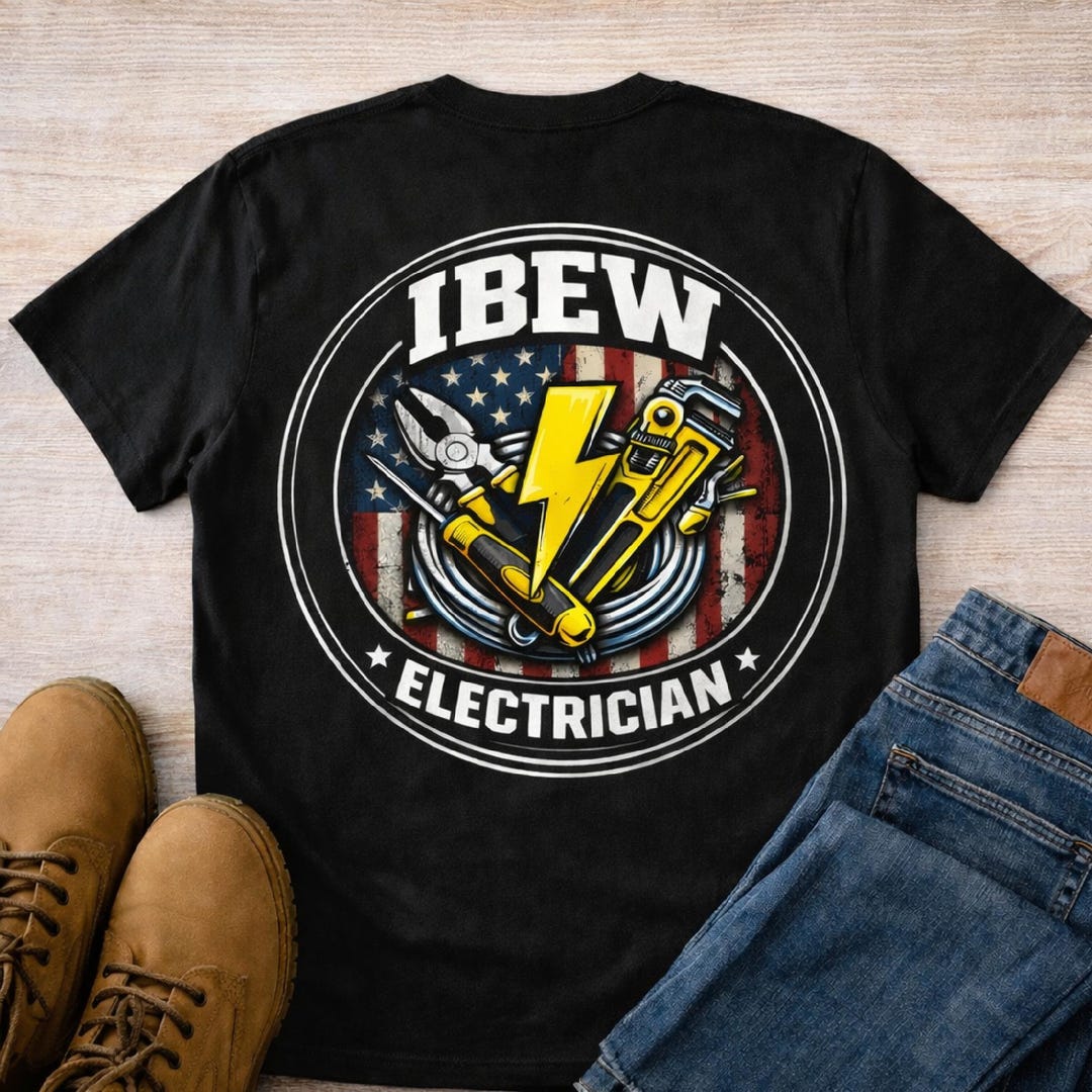 IBEW Electrician SVG | Union Pride T-shirt Design (digital Download) - Etsy
