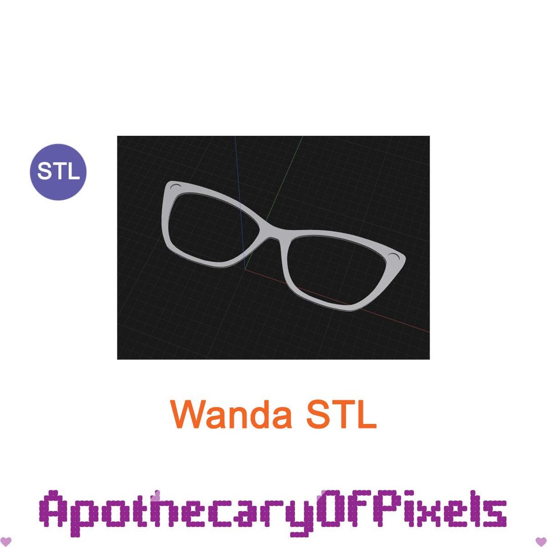DIGITAL FILE - Wanda, Wanda STL, Wanda Topper, Cut File, Magnetic ...