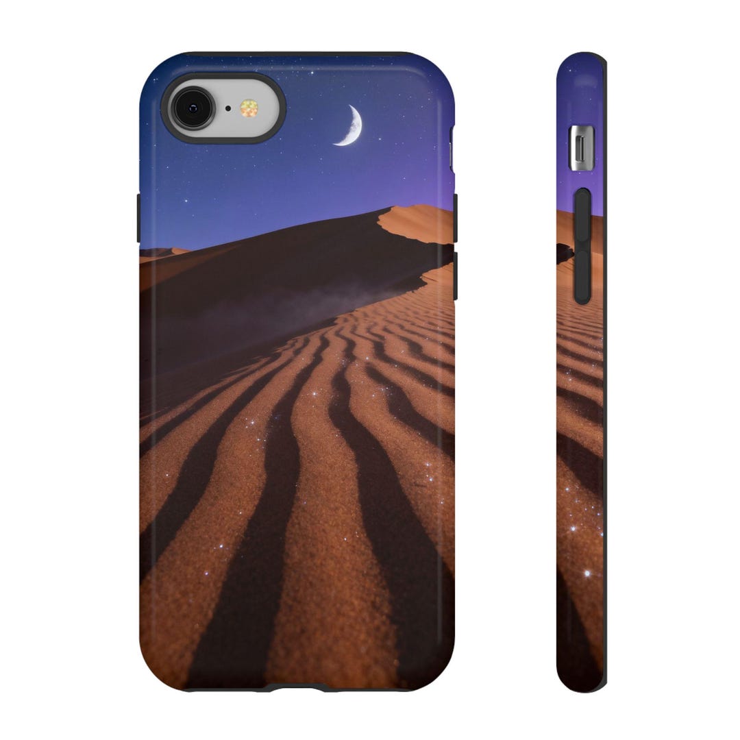 Crescent Moon Desert Dunes Phone Case | Tough Case - Etsy