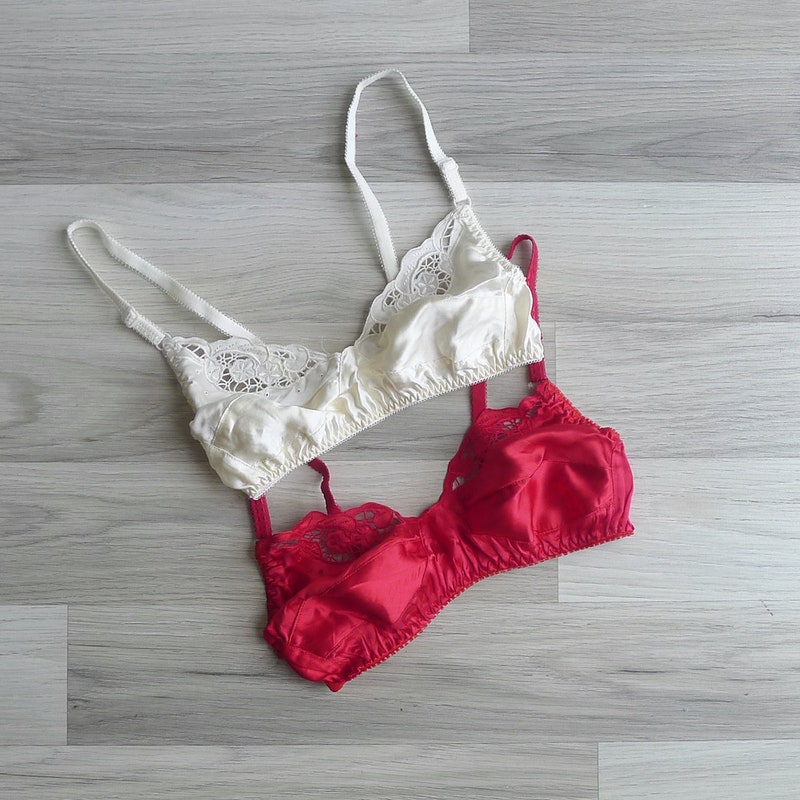 Embroidered Bra - Etsy