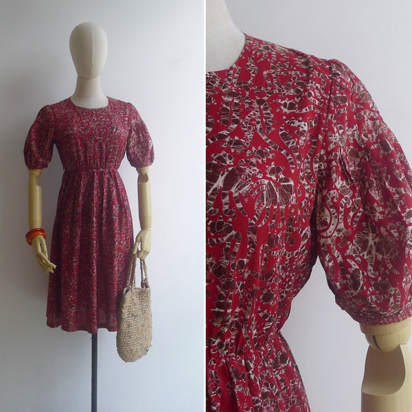 Batik Dress - Etsy