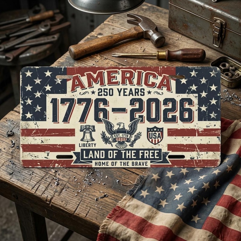 Vanity Plate 2026 - Etsy