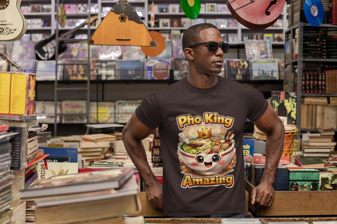 Pho King Amazing T-shirt | Cute Kawaii Pho Bowl Illustration - Etsy