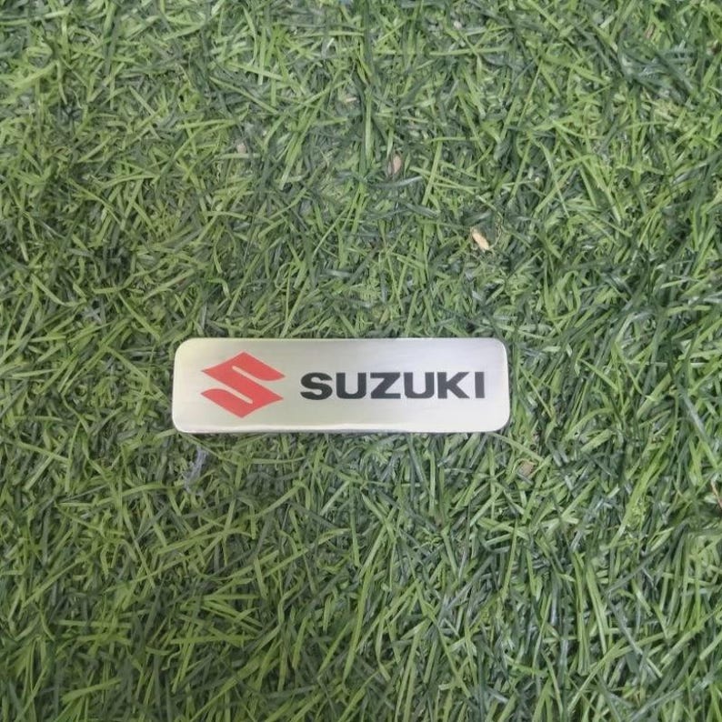 Suzuki Heritage Metal Badge 3D Alumunium Car Emblem JDM Style Decal - Etsy