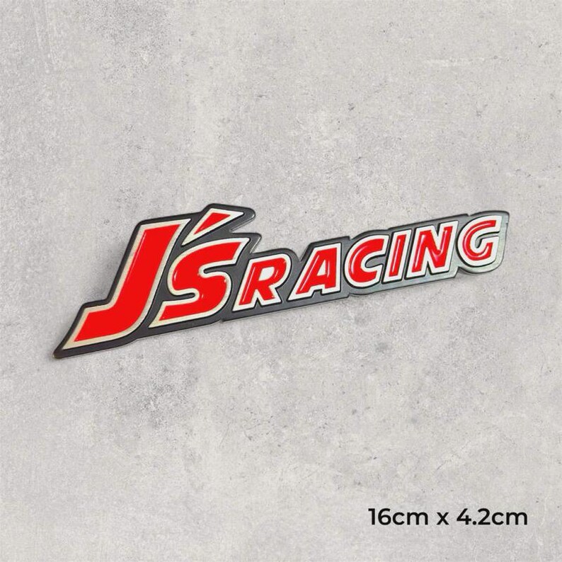J'S Racing Metal Emblem – 3D Badge for Honda, JDM Style - Etsy
