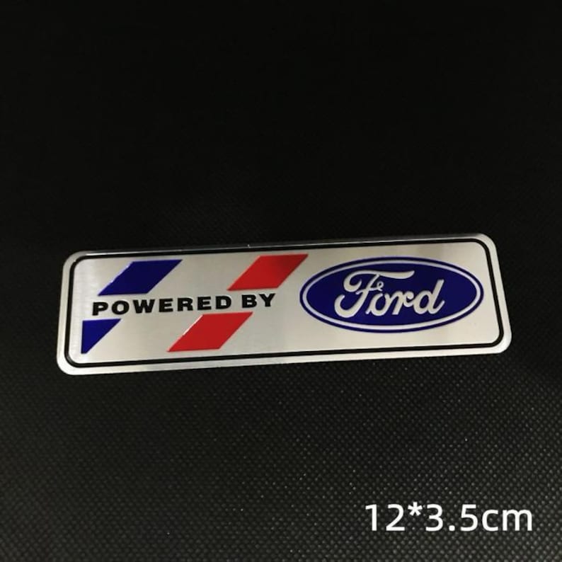 Ford Racing Aluminum Emblem Performance Car Badge - Etsy