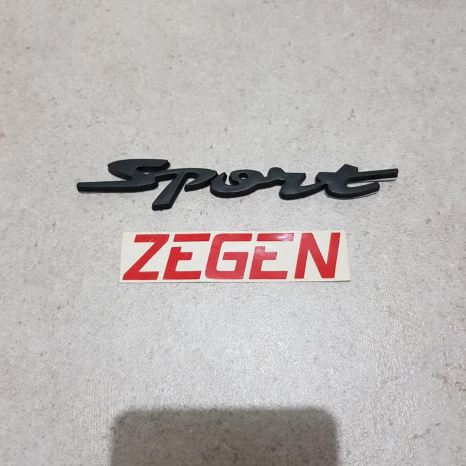 Premium SPORT Emblem Badge 3D ABS Performance Decal for Universal Car ...