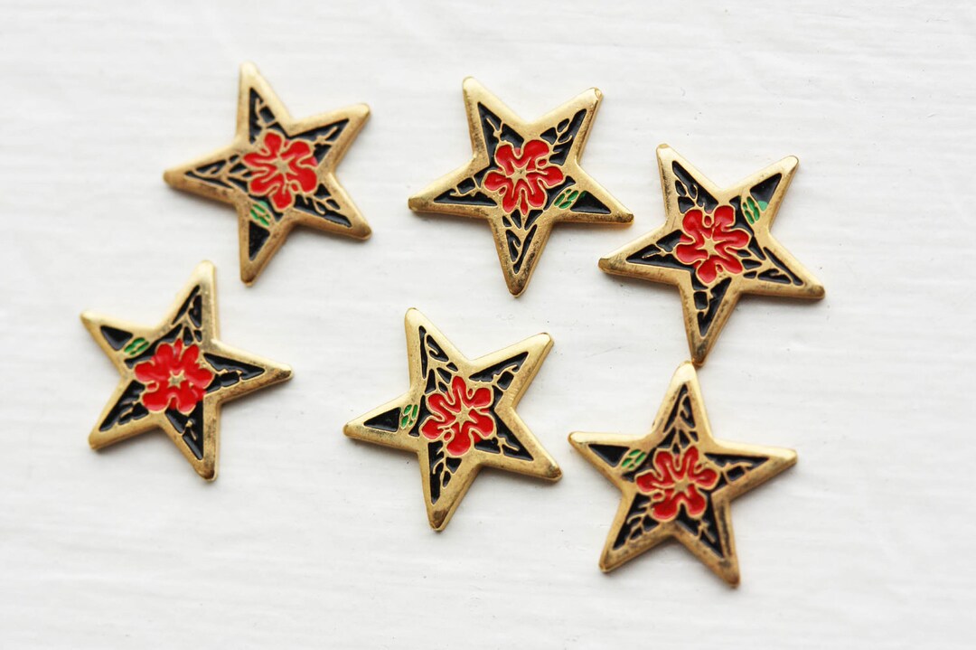 Star Cabochons (6x) - Etsy