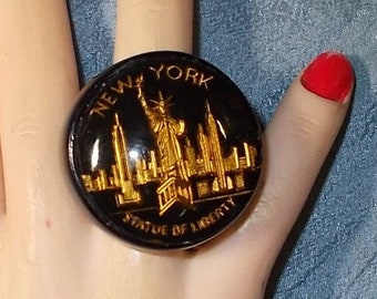 Statue of Liberty Ring - Etsy