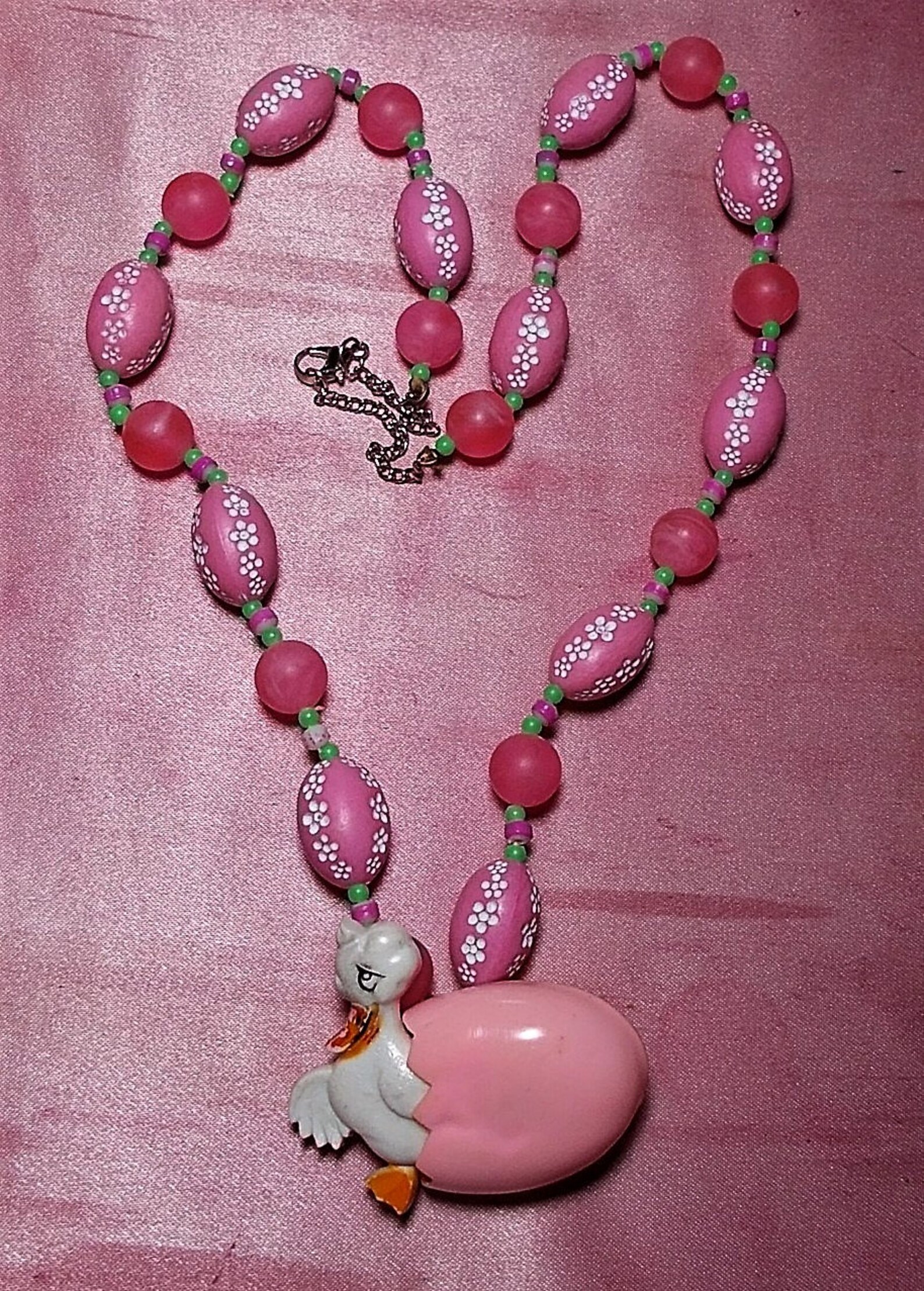 SALE 1920s Celluloid Adorable Baby Duck Hatching From Pink Egg - Etsy