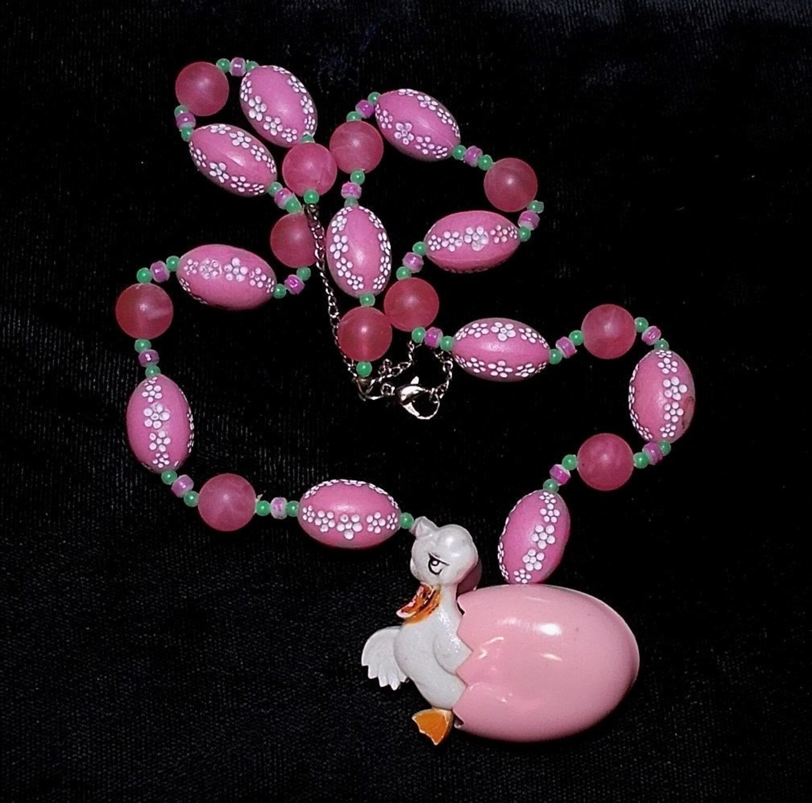 SALE 1920s Celluloid Adorable Baby Duck Hatching From Pink Egg - Etsy