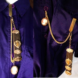 A Victorian Woven Mourning Hair Watch Fob Gold Fill Accents 3 1/2 Five ...